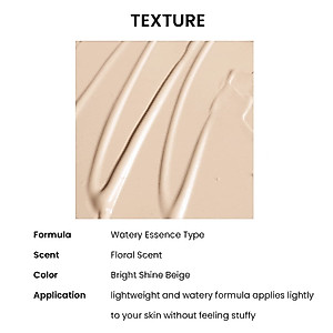 heimish Artless Glow Tinted Sunscreen Shine Beige SPF50+ PA+++ | natural tone correction, glowing, moisturizing, sun protect