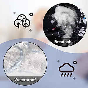 Potty Training Underwear for Boys, Toddler Rubber Swim Diaper Cover, Plastic Pants for Toddlers Training Pants, Training Underwear for Boys 2T