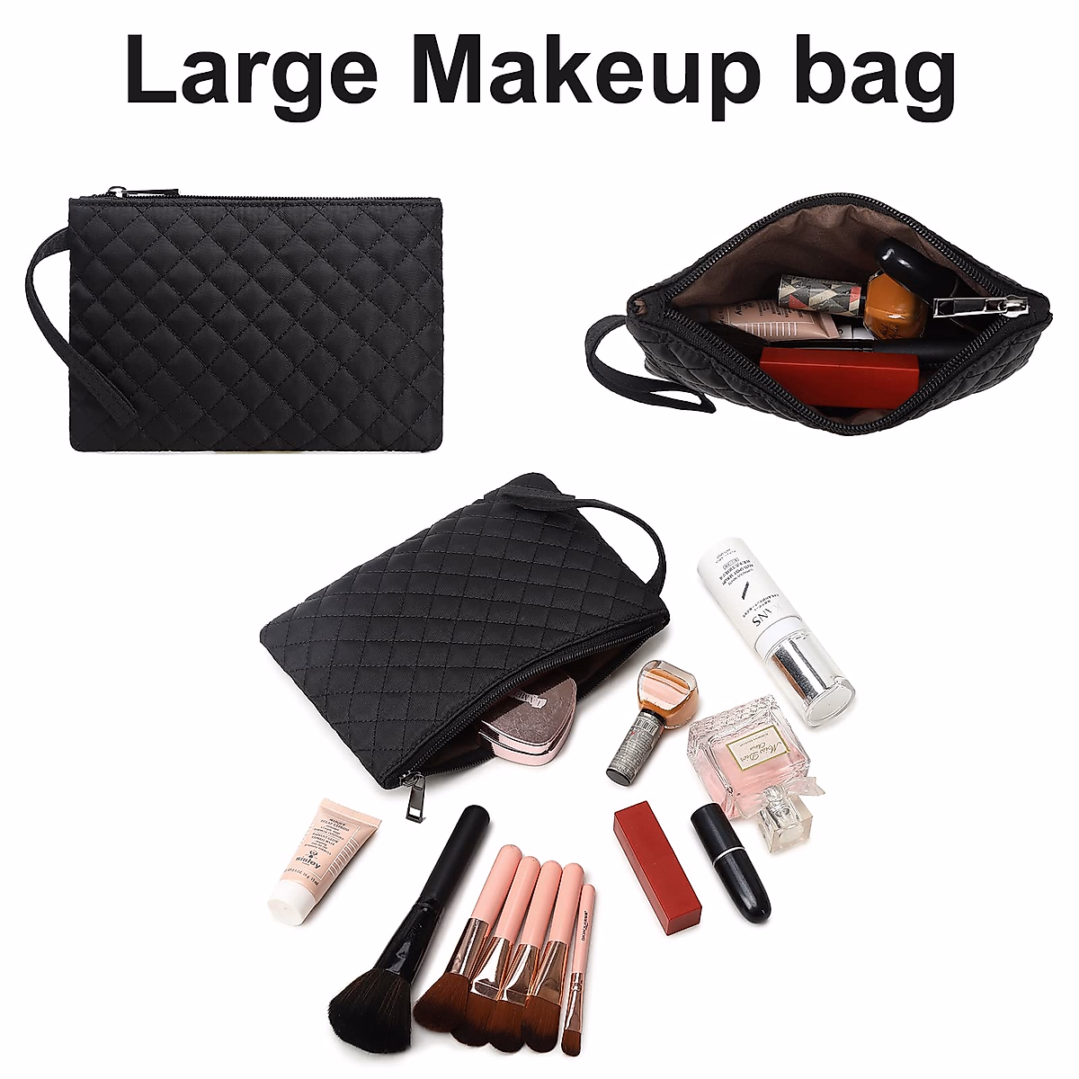 Laptop Tote Bag Womens Work Bags Purse Floral Teacher Handbag Shoulder Bag fit 15.6 in laptop