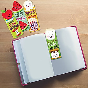 Eureka Marshmallow Scented Bookmarks, Pack of 24