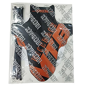 NICEDACK Mudguards Mountain Bike, 2 Pieces Mudguard Fit 20-29 Inch MTB Mudguard Front and Rear Compatible Bicycle Splash Guard (Orange)