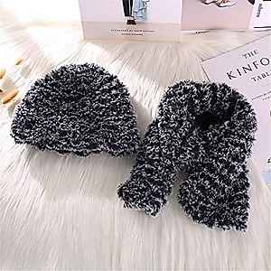 5 Pack of Soild Wool Fur Fluffy Plush Thick Knitting Yarn Supper Soft Fur Crochet Yarn for DIY Knitting Scarf Coat Gloves Hat Rugs Clothes Knitting Projects 250g