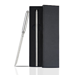 Four Seasons Stainless Steel Knife, All Steel Solid Handle for Home Use, Outdoor Camping, Fishing Knife EDC Multi-tool with Glass Breaker - 13.5in