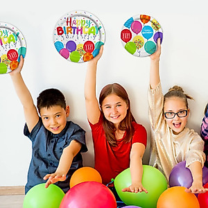 Birthday Party Supplies Disposable Paper Plates Napkins Cups Tablecloth and Banner for Kid’s Birthday Party Decorations, Serve 25