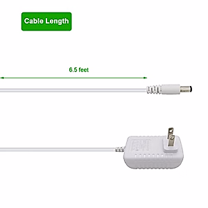 Power Cord Replacement for Ingenuity/Fisher Price Snugapuppy Baby Swing, 6V DC/AC Adapter Charger