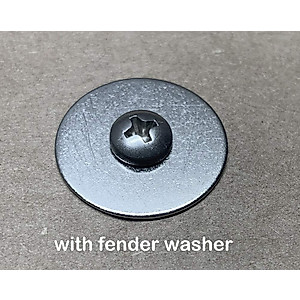 #8 x 1 Stainless Steel Pan Head Sheet Metal Screws, Full Thread, Phillips Drive, Bright Finish, Self-Tapping, Quantity 100 Pieces by Marine Bolt Supply