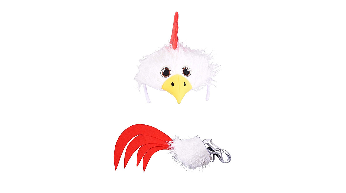 Elope Chicken Headband & Tail Costume Kit for Fun