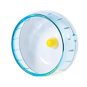 MGWYE Hamster Wheel Non-Slip Silent Running Exercise Wheel Toys for Gerbil Chinchilla Small Pet Cage Accessories (Color : Blue)