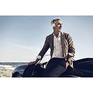 Bang & Olufsen Beoplay H95 Premium Comfortable Wireless Active Noise Cancelling (ANC) Over-Ear Headphones with Protective Carrying Case, Grey Mist