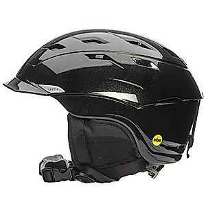SMITH Optics Valence-MIPS Women's Ski Snowmobile Helmet (Pearl Black, Small)