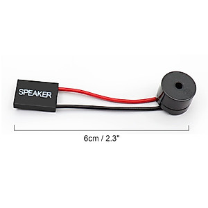 5 pcs Computer casemini Speakers,PC Internal BIOS Mini Plug Buzzer Computer Motherboard Buzzer Alarm