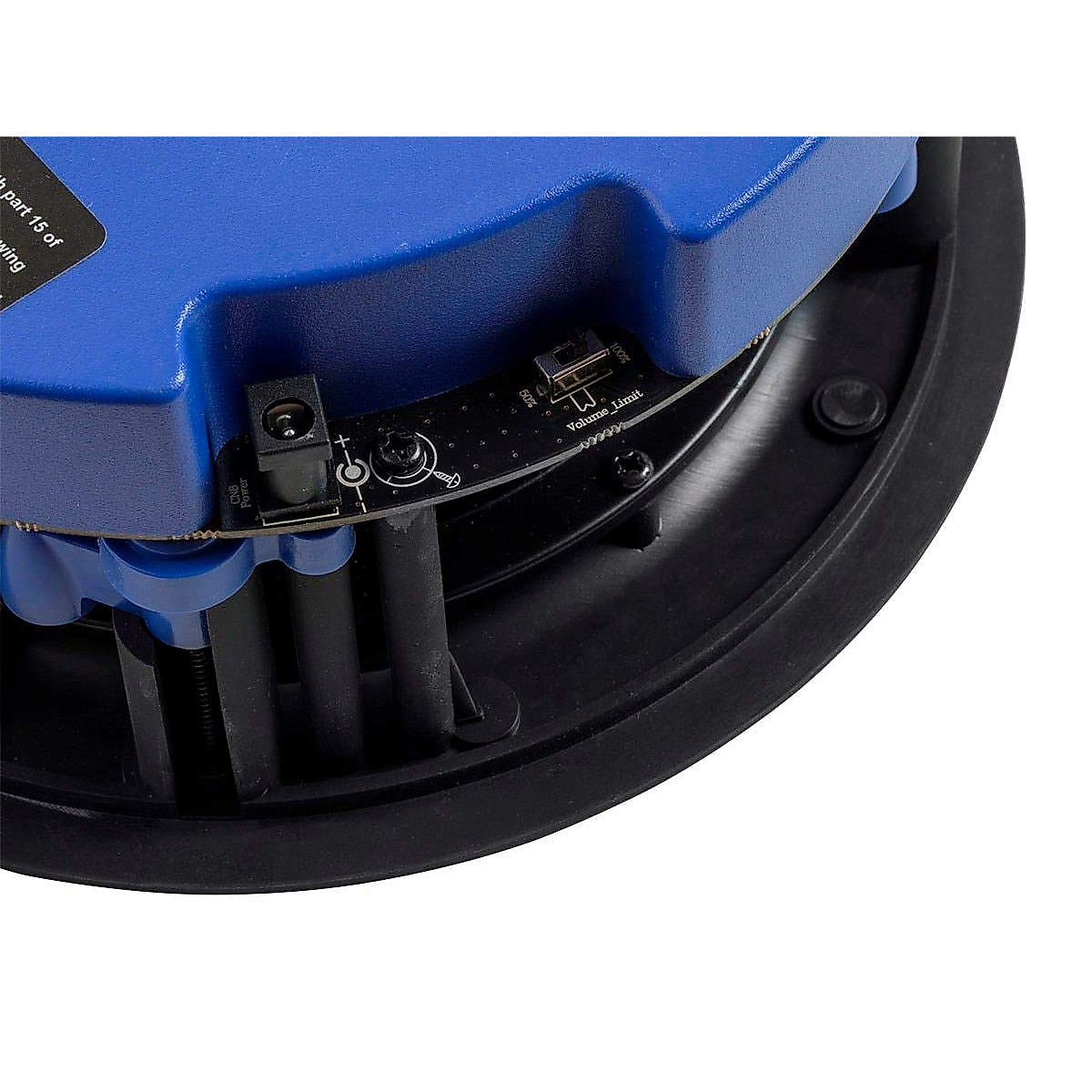 Monoprice Caliber 60-Watt Powered 6.5in Ceiling Speakers Fiber 2-Way with Bluetooth