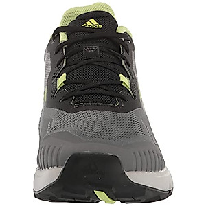 adidas Men's Terrex Soulstride Trail Running Shoes, Grey/Grey/Pulse Lime, 10.5