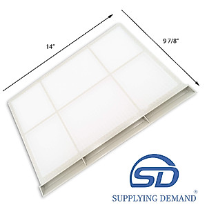 Supplying Demand WP85X10008 1090826 Air Conditioner Filter Replacement 14-1/2 x 10 Inches Model Specific Not Universal