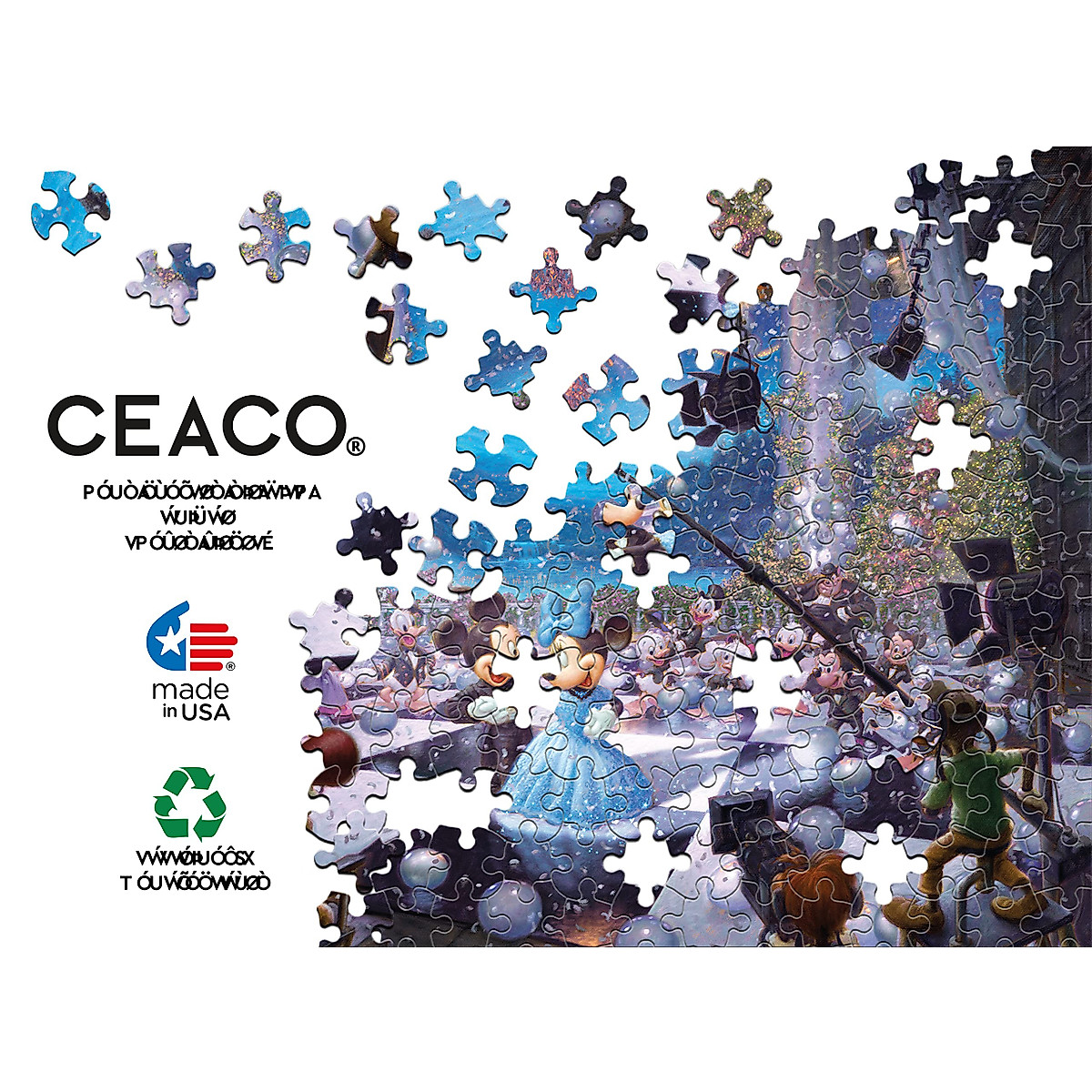 Ceaco - Disney's 100th Anniversary - Thomas Kinkade - 100th Anniversary Celebration - 1000 Piece Jigsaw Puzzle