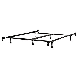 Dream Solutions Madison Gentle Plush Pillowtop Mattress Set with Bed Frame Included - Sleep System with Enhanced Cushion Support, Spine Support and Longlasting (Queen 60"x80"x13")