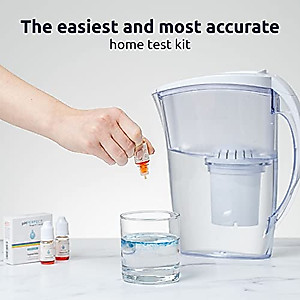 Invigorated Water pH Tester - Measures pH Levels of Water and Saliva - More Accurate Than pH Test Strips - pH Water Tester - pH Level Tester for Water - pH Tester Water Drops - pH Test Kit (3-Pack)