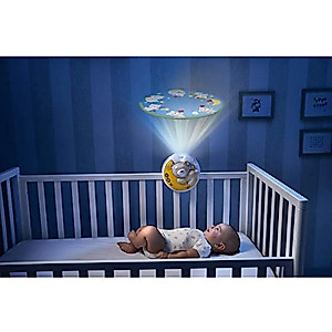 Chicco Next2Moon Projector Neutral cot, Beige
