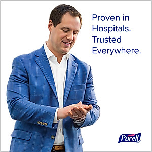 PURELL Advanced Hand Sanitizer Refreshing Gel, Clean Scent, 1 Liter Pump Bottle (Pack of 1) - 9632-04-CMR