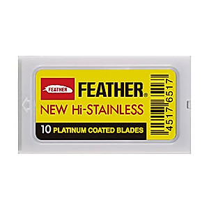 Feather Double Edge Safety Razor Blades 200 Count
