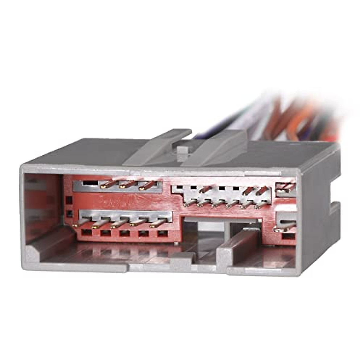 Bingfu Stereo Radio Harness for Select 2003-2017 Ford Lincoln Mercury Hyundai Land Rover Vehicles DA21 Stereo Wiring Harness Antenna Adapter