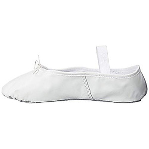 Capezio womens Daisy Shoe Ballet Flat, White, 6 Narrow US
