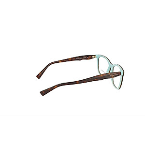 Tiffany TF2175-8134 Eyeglass Frame HAVANA/BLUE Frame W/Clear Demo Lens