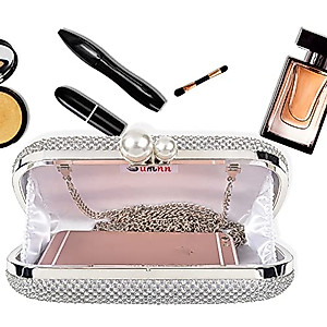 Sumnn Crystal Evening Clutch Woman Evening Bag For Party and wedding