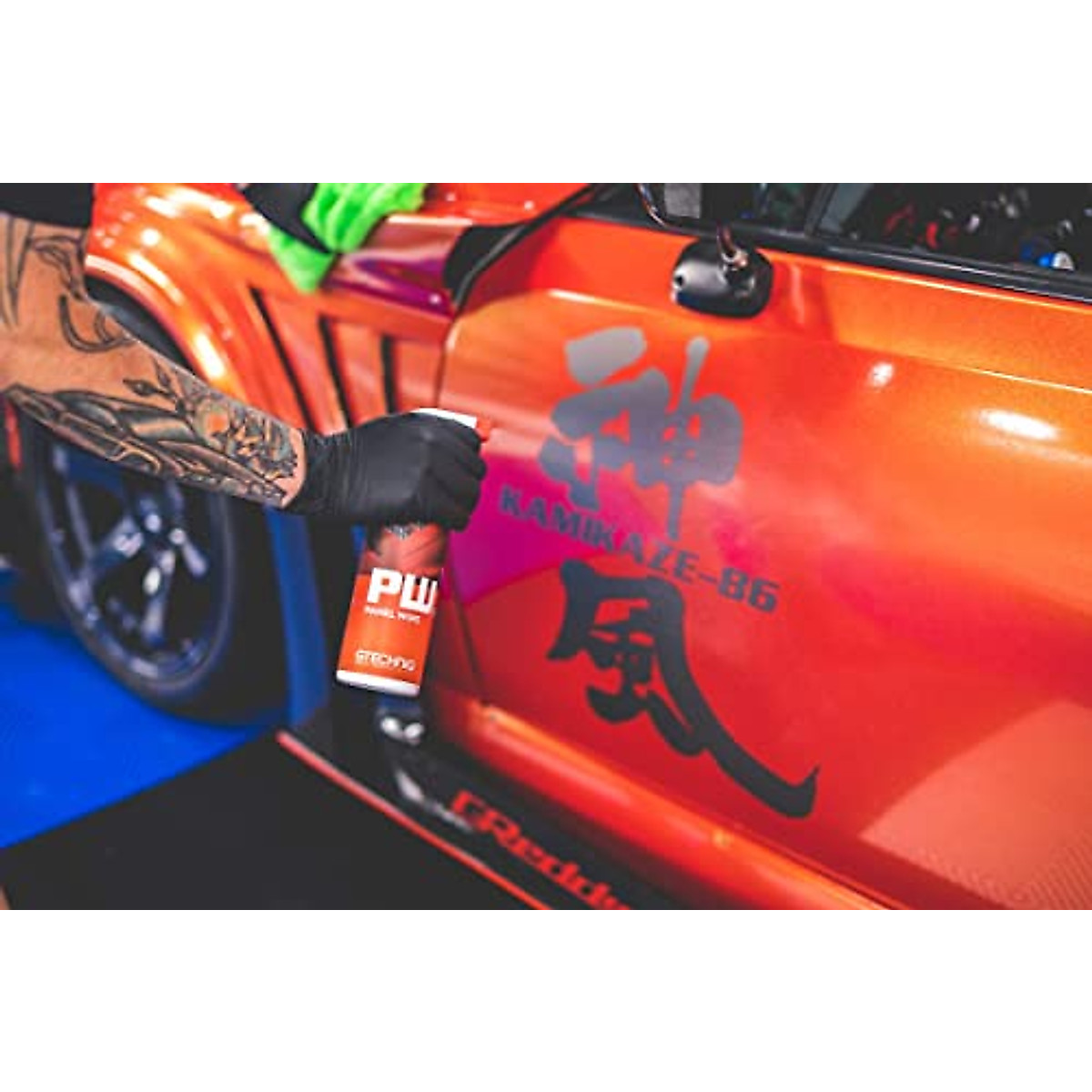 Gtechniq - PW Panel Wipe - Easily Remove All Polish Residue from Vehicle Paintwork; Prepare Panels for Application of Chemically Bonding Coatings; Leaves Decontaminated Surface (250 milliliters)