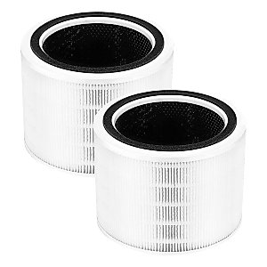 Core 200S Replacement Filter Compatible with LEVOIT Core 200S Smart WiFi Air Purifier, 3-in-1 True HEPA Activated Carbon Pre-Filter, H13 True HEPA Replacement Filter