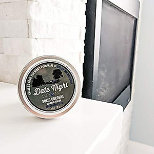 Walton Wood Farm Solid Cologne (Date Night) Vegetarian-Friendly and Paraben-Free 2.5 oz