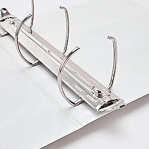 Avery Durable View 3 Ring Binder, 3 Inch Slant Rings, 4 White Binders (17030)