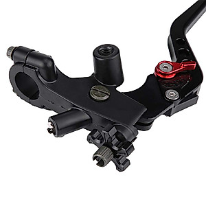 7/8" 22mm Handlebar Brake Master Cylinder Lever, Brake Lever Motorcycle Clutch for ATV Quad Moped Pit Dirt Bike Kids Motorcycle, 1 Pair - Left and Right Side
