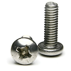 Phillips Pan Head Machine Screw 18-8 Stainless Steel - #3-48 x 1/8" Qty-250