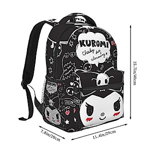 wervot Cartoon Leisure Backpack Travel Hiking Backpack Lightweight Multi-Functional Backpack Adult Backpack Computer Bag