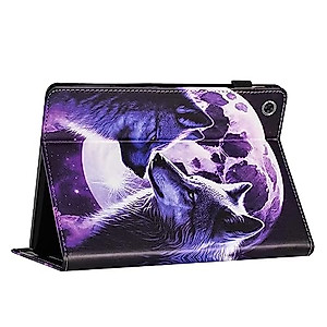 Compatible with/Replacement for Tablet PC Samsung Galaxy Tab A8 10.5 inch 2021 SM-X200/X205/X207 PU Leather Flip Cover Stand Wallet Case XXLZCX (4)