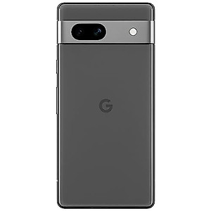 Google Pixel 7a - Unlocked Android Cell Phone - Smartphone with Wide Angle Lens and 24-Hour Battery - 128 GB – Charcoal (Renewed)