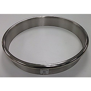 Kason Polished Stainless Steel 10" x 2" Trash Grommet