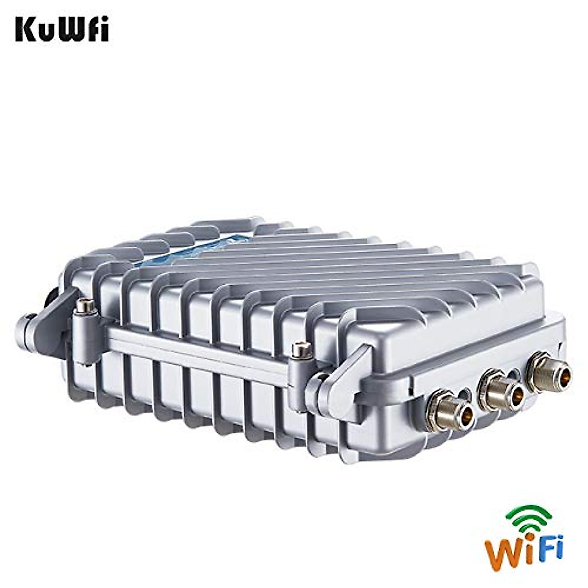KuWFi Outdoor Wireless WiFi Access Point 11AC 750Mbps Dual-Band 2.4G/5.8G Antennas Waterproof Base Station AP Support Wireless AP/WiFi Repeater