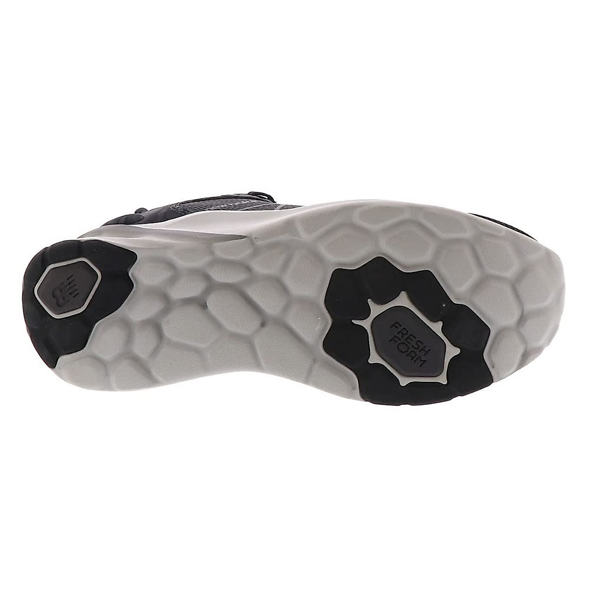 New Balance Men's Fresh Foam Roav V2 Running Shoe, Black/Silver Metallic, 12