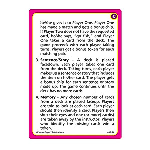 Super Duper Publications | Articulation Photos V Fun Deck Flash Cards | Educational Learning Resource for Children