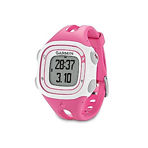 Garmin Forerunner 10 GPS Watch - Pink/White (Renewed)