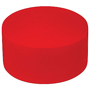 Caplugs SC-2 3/4 SC Series – Plastic Sleeve Cap for Tube Ends, 100 Pack, Red LD-PE, 2.750" W x 1.00" L Threaded and Non-Threaded Tubing, Rods, Masking, Painting, Plating, Grit-Blasting (99191299)