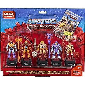 Mega Construx Heroes Battle for Eternia Collection Micro Action Figure Building Set