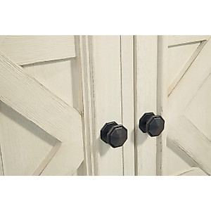 Signature Design by Ashley Bolanburg French Country Dining Room Server, Two-tone White & Brown