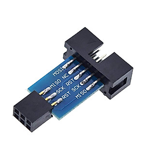 USBasp Programmer Downloader Bootloader Flashing Kit for 51 AVR USB ISP ASP Microcontroller Compatible with Ender 3 Pro cr10 CR-10 3D Printer