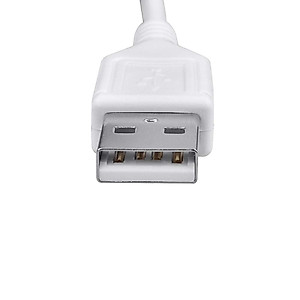 K-MAINS 5ft White Setup USB Cable Laptop PC Cord for Bose SoundTouch 412540 355150-1200 Sound Touch Portable Wi-Fi Music System