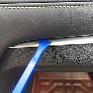 Plastic Scraper Tool, Pack of 10, Carbon Fiber Multi-Purpose Scraper Non-Scratch Cleaning Tool for Tight Spaces, Crevices, Most Surfaces Perfect to Remove Stickers, Labels, Dirt, Etc (A)