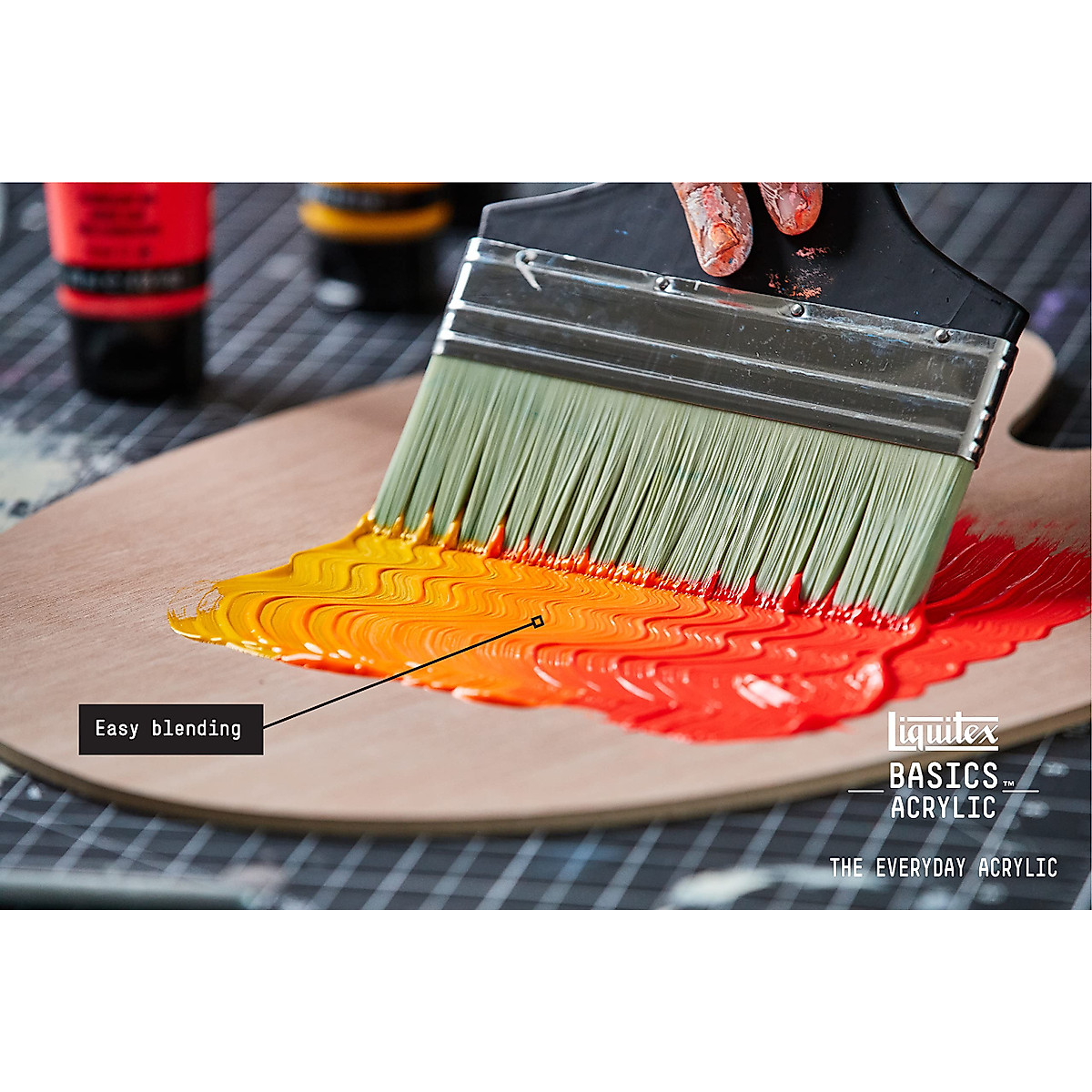 Liquitex BASICS Acrylic Paint Set, 48 x 22ml (0.74-oz) Tube Set