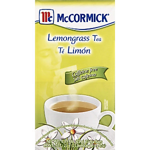 Mc Cormick Tea Mex Lemon Grass, 25 ct